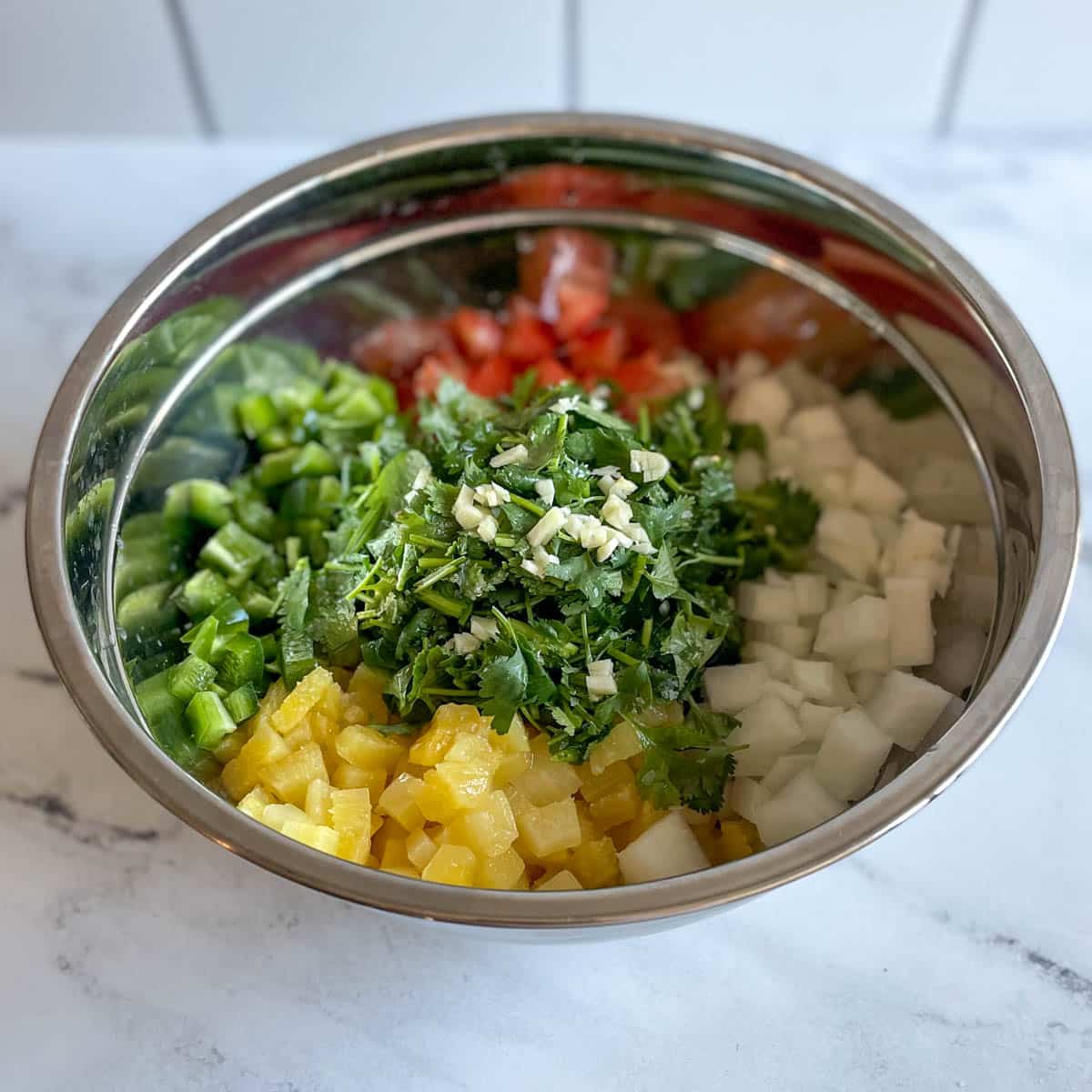 Pineapple Pico de Gallo - Two Cloves Kitchen