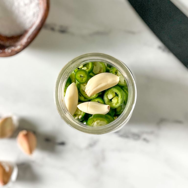 Quick and Easy Pickled Serrano Peppers - Two Cloves Kitchen