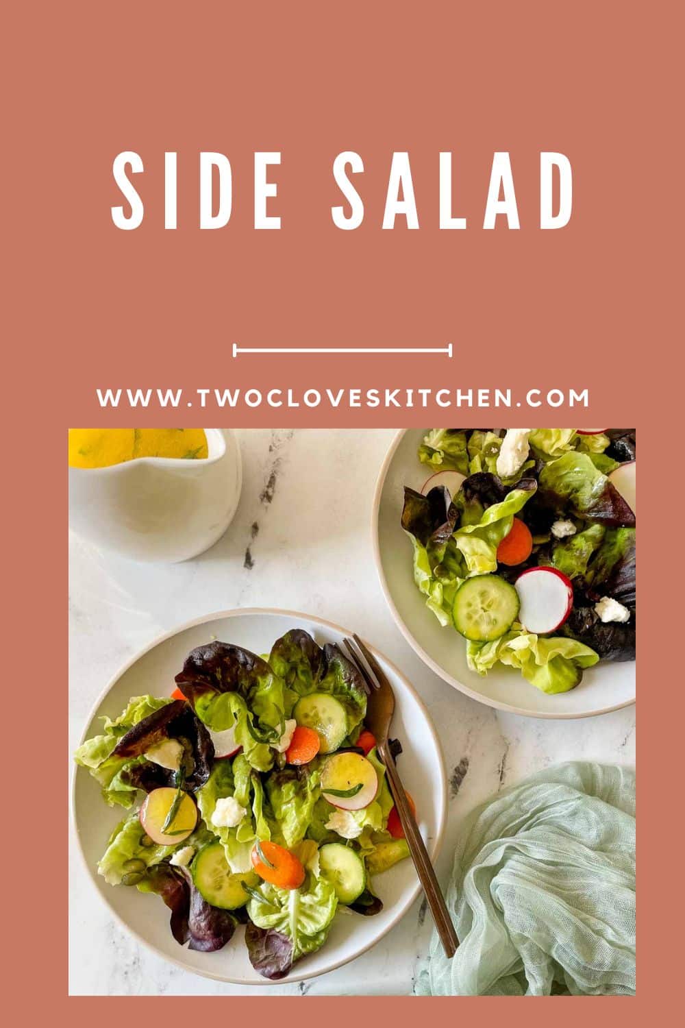 Side Salad - Two Cloves Kitchen