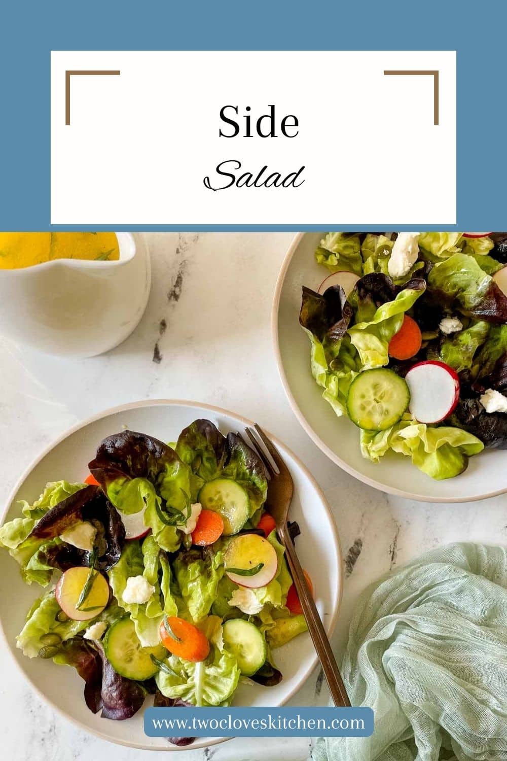Side Salad - Two Cloves Kitchen