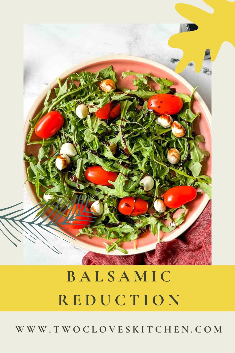 Balsamic Reduction - Two Cloves Kitchen