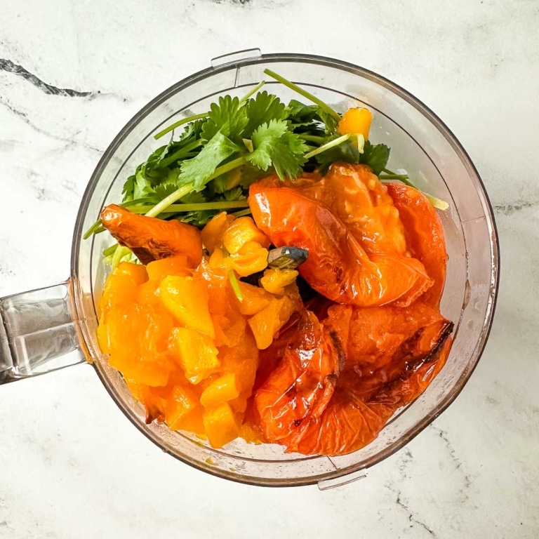 Roasted Mango Habanero Salsa Recipe - Two Cloves Kitchen