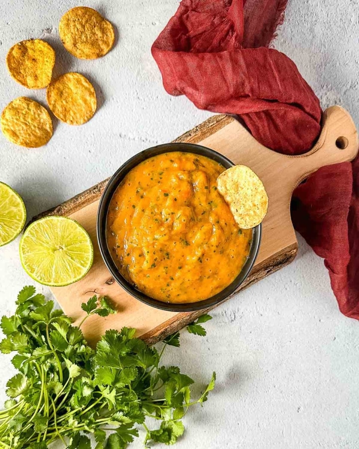 Roasted Mango Habanero Salsa Recipe - Two Cloves Kitchen
