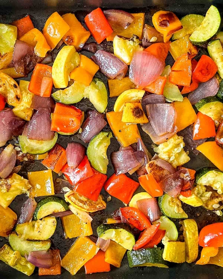 Spicy Roasted Vegetables - Two Cloves Kitchen