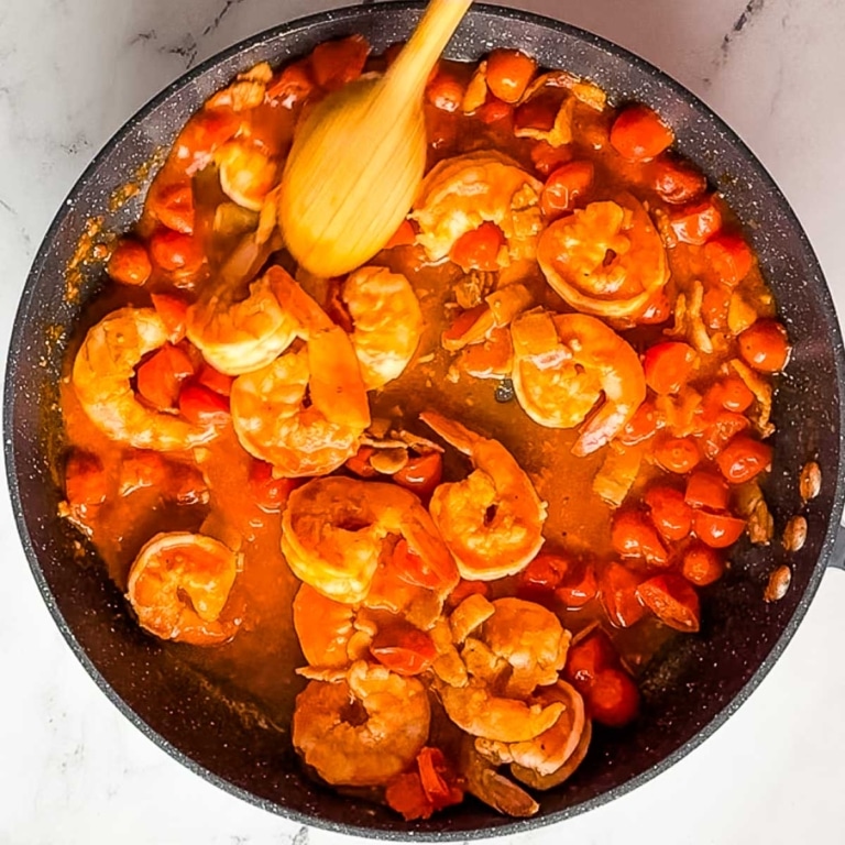 Bloody Mary Shrimp Recipe - Two Cloves Kitchen