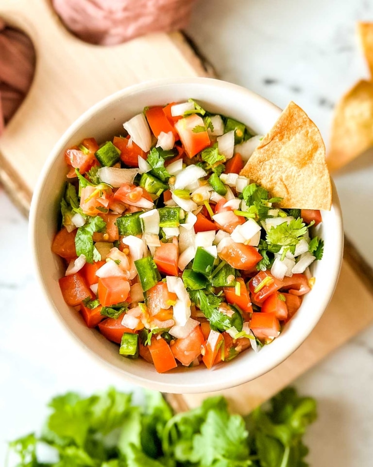 Fresh Garden Salsa Recipe (Pico de Gallo) - Two Cloves Kitchen