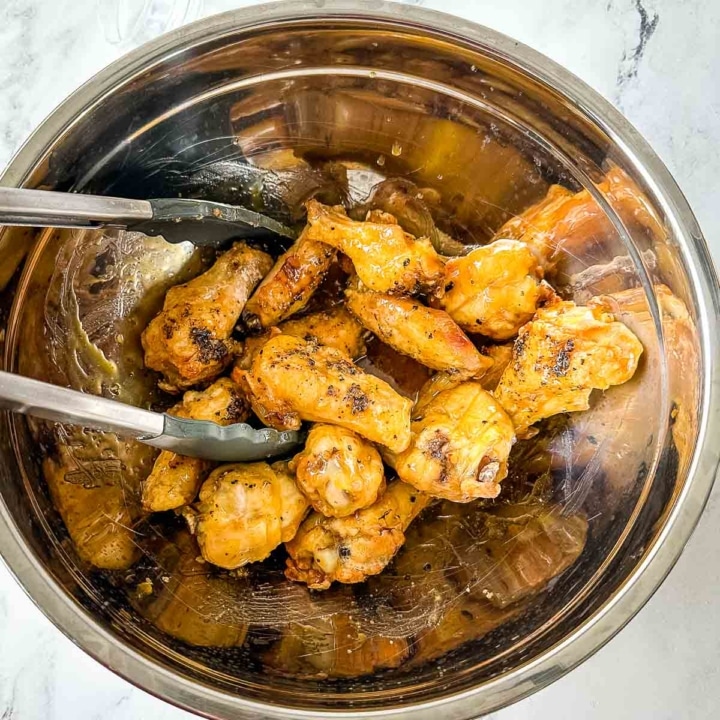 Hot Honey Lemon Pepper Wings - Two Cloves Kitchen