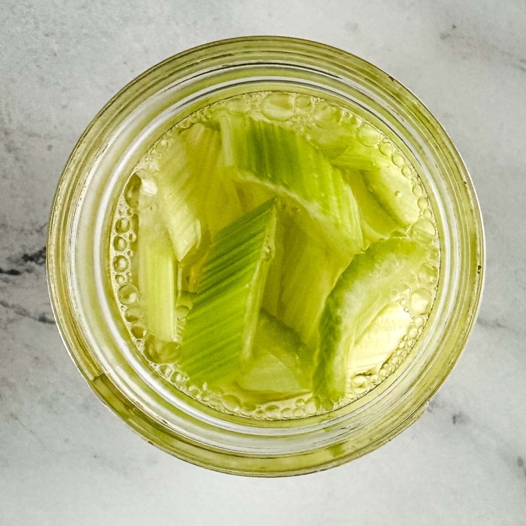 Quick Pickled Celery - Two Cloves Kitchen