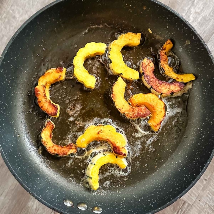 Sautéed Delicata Squash with Sage - Two Cloves Kitchen
