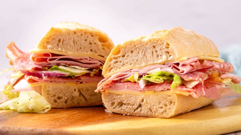 Italian Grinder Sandwich - Two Cloves Kitchen