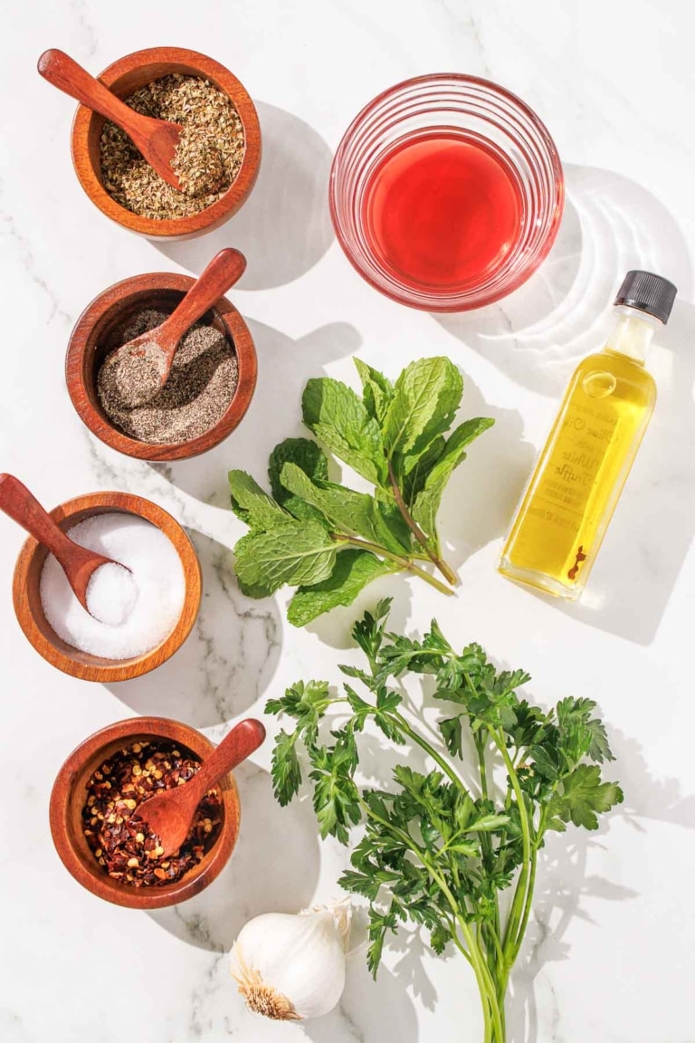 Mint Chimichurri Sauce Recipe - Two Cloves Kitchen